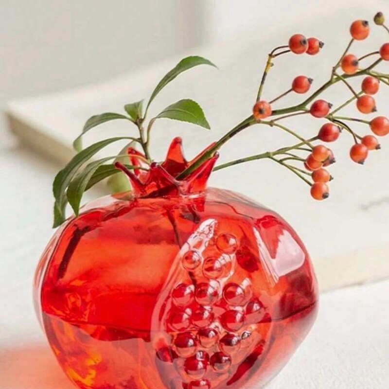 Glass Pomegranate - Etsy
