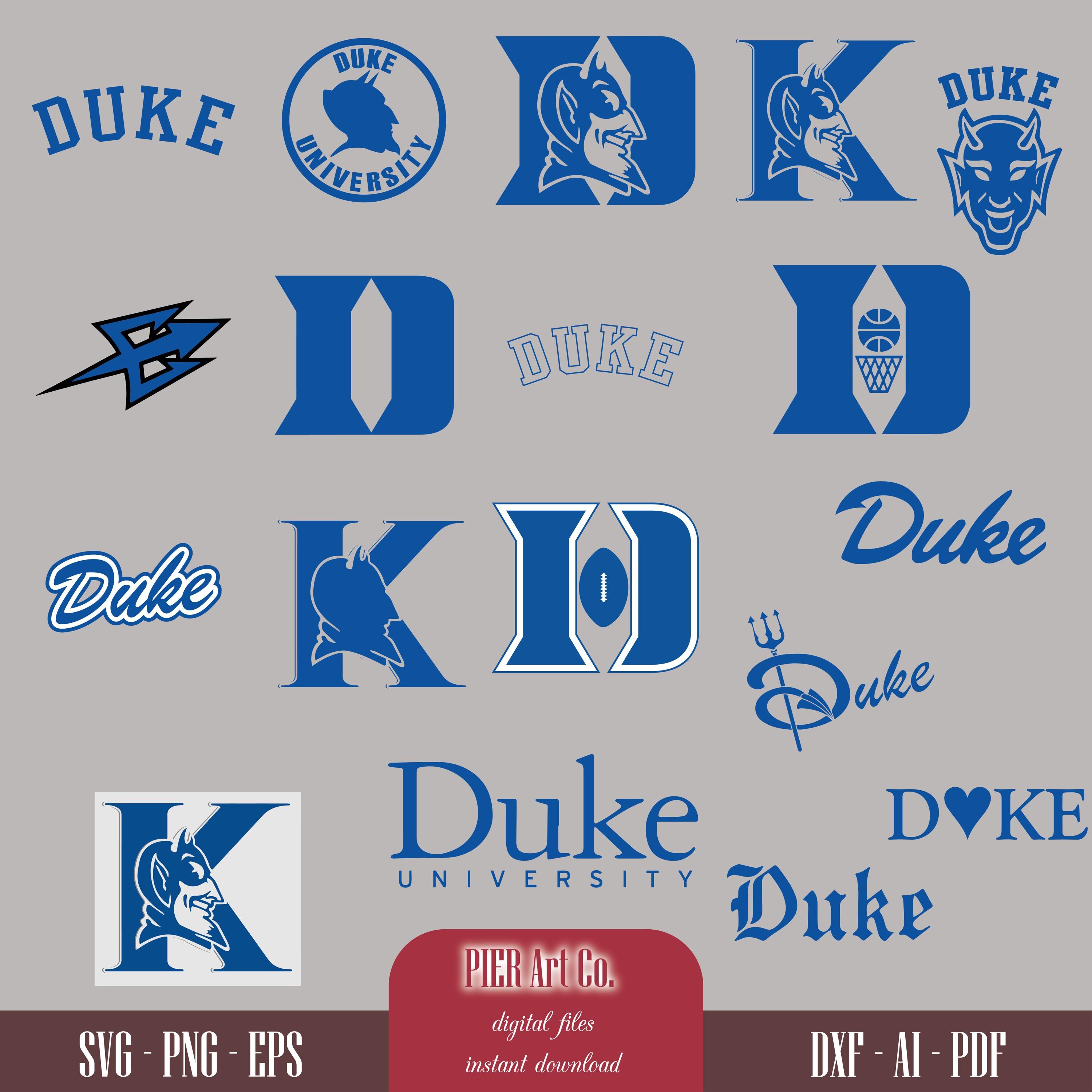 Duke Svg Bundle, Duke University SVG, Duke Blue Devils, College Sports ...