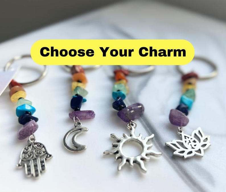 Design Your Own Crystal Keychain: Personalize With Your Favorite Charm ...