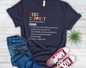 Funny It Tech Shirt | Etsy