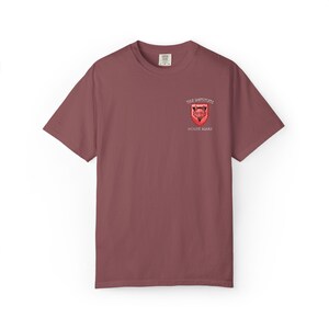 Red Rising the Institute House Mars Embroidered T-shirt - Etsy