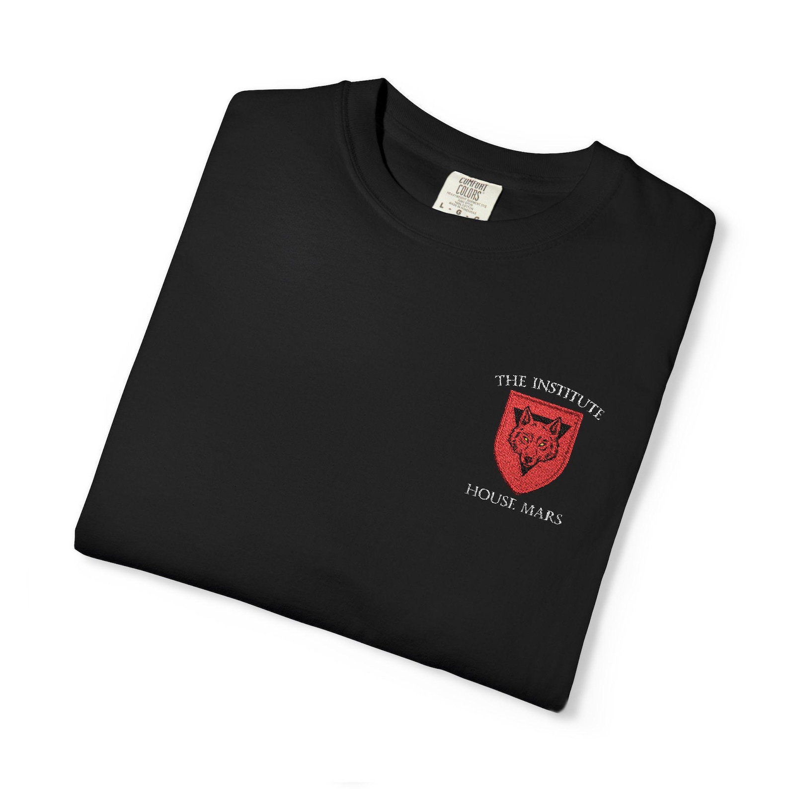 Red Rising the Institute House Mars Embroidered T-shirt - Etsy