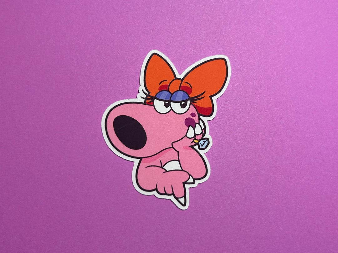 Showgirl Birdo Matte Vinyl Sticker - Etsy
