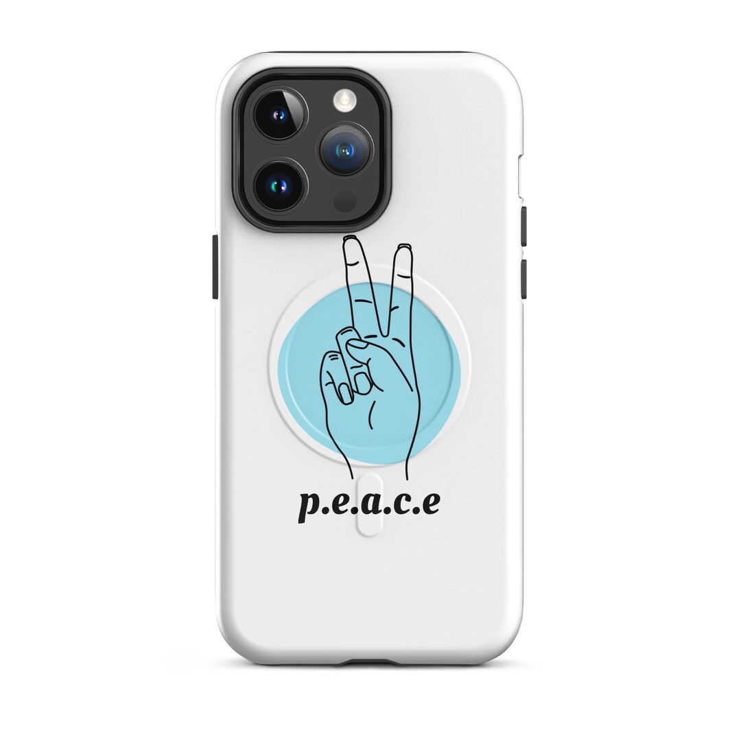 Magsafe® Tough Case for Iphone® – Peace, Love & Protection - Etsy