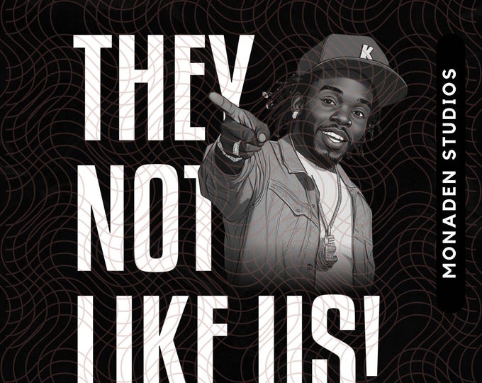 Kendrick Lamar Png, They Not Like Us Png, Iconic Performance Digital ...