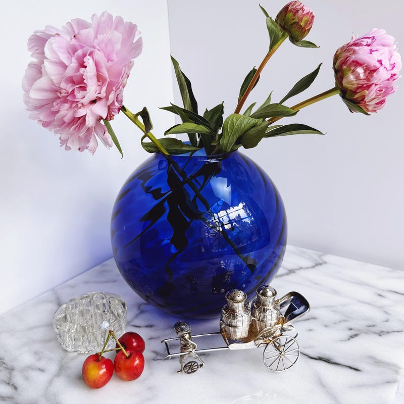 Glass Sphere Vase - Etsy