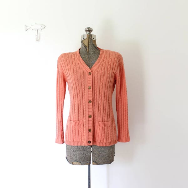 Coral Cardigan - Etsy