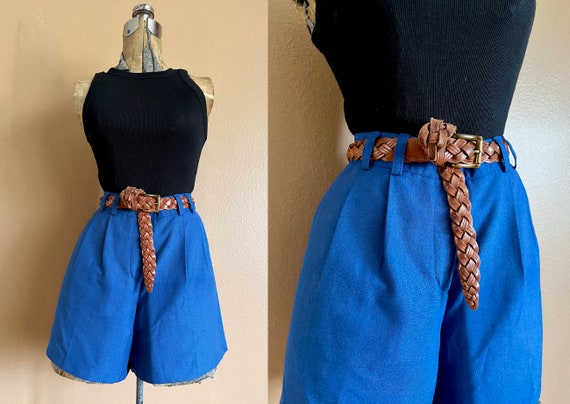 1990s Pleated Shorts / 90s Mom Shorts / Vintage 90s B… - Gem