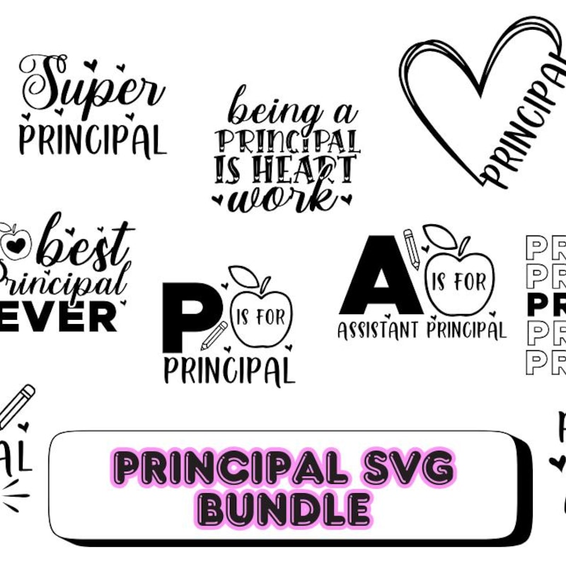 Principal Svg - Etsy