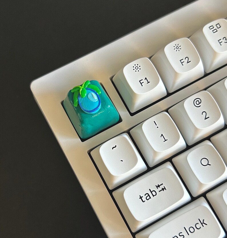 Junimo and Ancient Fruit Keycaps - Stardew Valley Inspired Artisan ...
