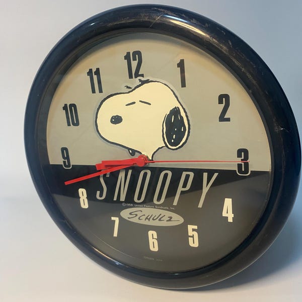 Snoopy Clocks - Etsy