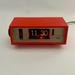 Retro Orange Flip Clock: 1970s Space Age Decor - Made in Germany - Etsy
