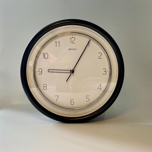 80s Wall Clock - Etsy