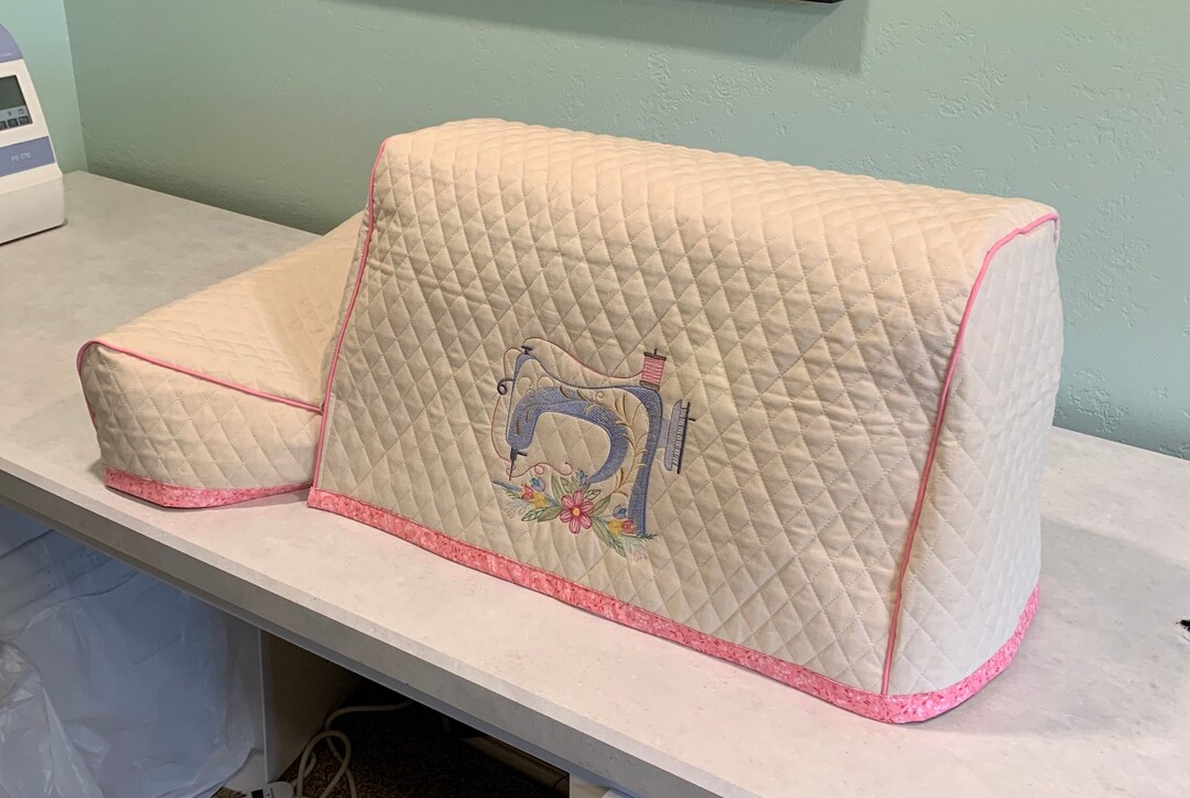 LOLA Blue--sewing/embroidery Machine Cover and Embroidery Arm Cover ...