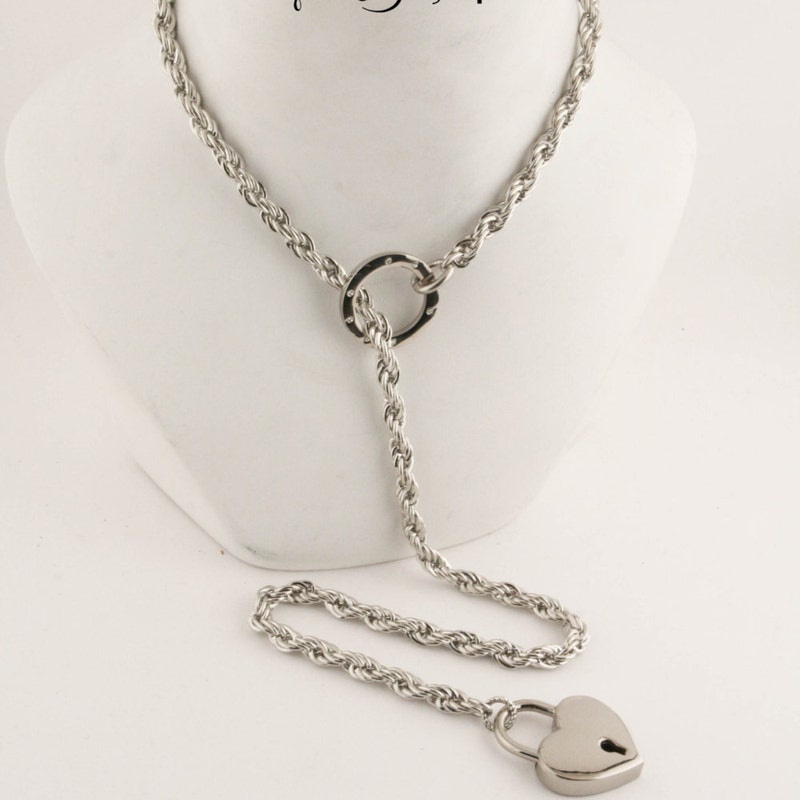 Heart Slip Chain - Etsy