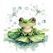 14 Cartoon Frog | Cute Frog | Chibi Frog | Cute Clipart |kawaii Frog ...