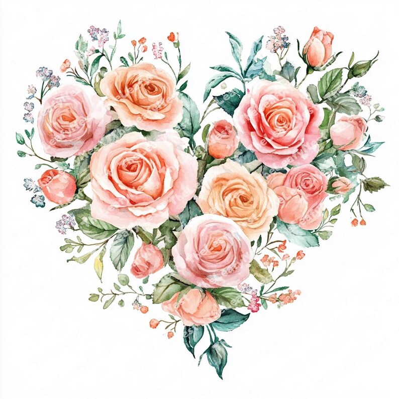 15 Clipart Valentine's Day Frame | Printable Clipart | Digital Download ...