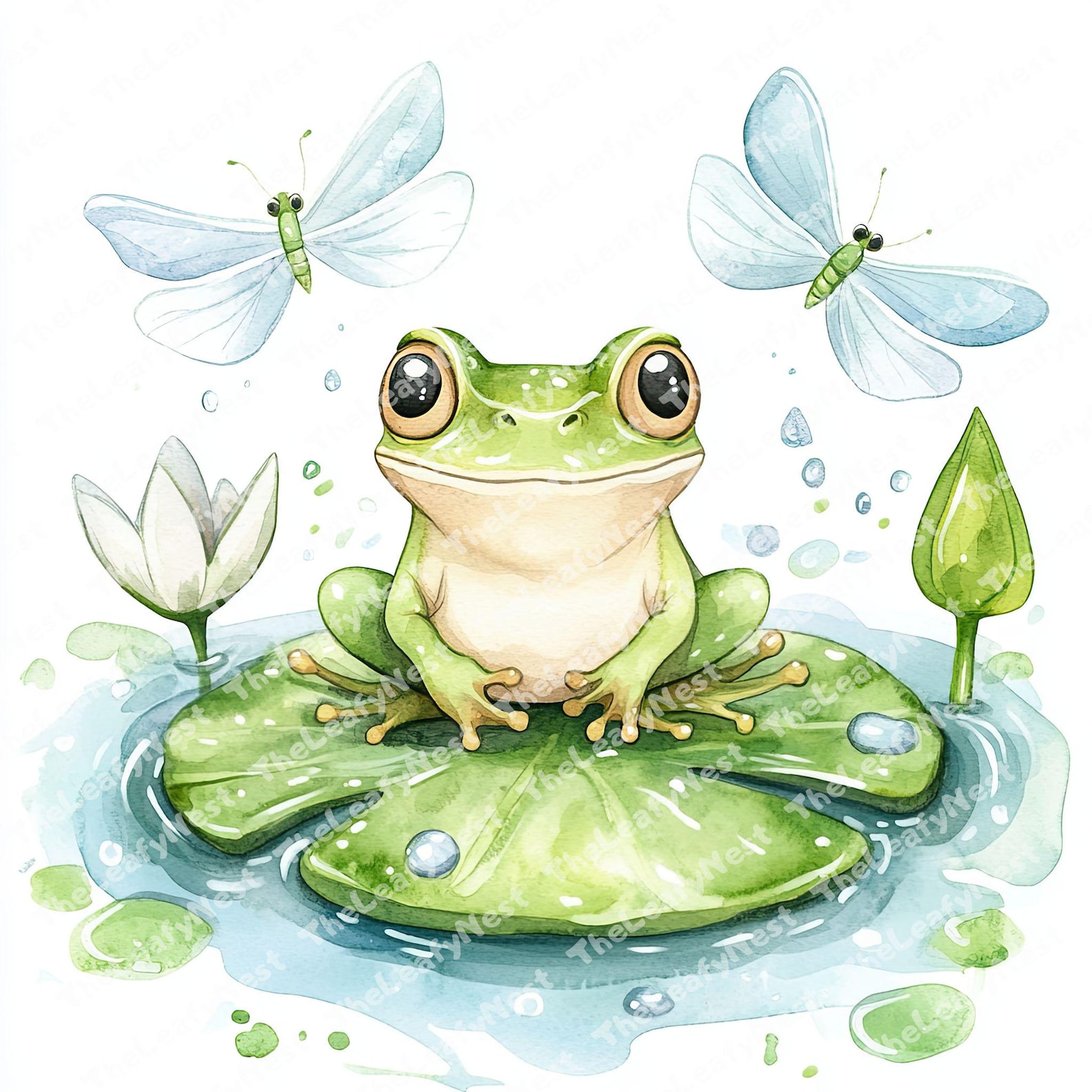 14 Cartoon Frog | Cute Frog | Chibi Frog | Cute Clipart |kawaii Frog ...