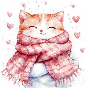 12 Cats in Love Clipart | Love Clipart | Valentine's Clipart ...
