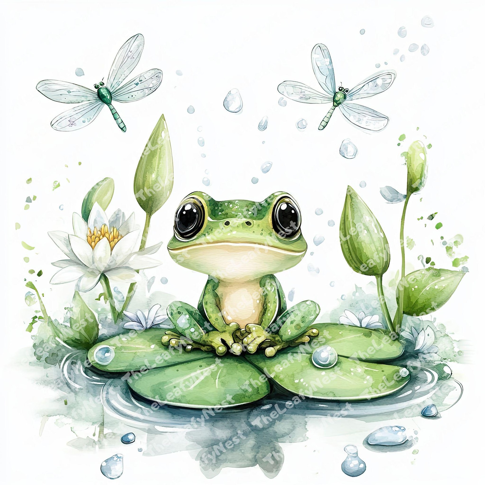 14 Cartoon Frog | Cute Frog | Chibi Frog | Cute Clipart |kawaii Frog ...