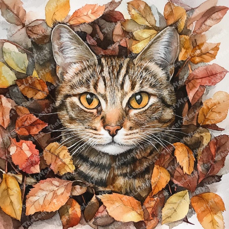 12 Cat Clipart Bundle - Cute Cat Illustrations - Digital Download ...