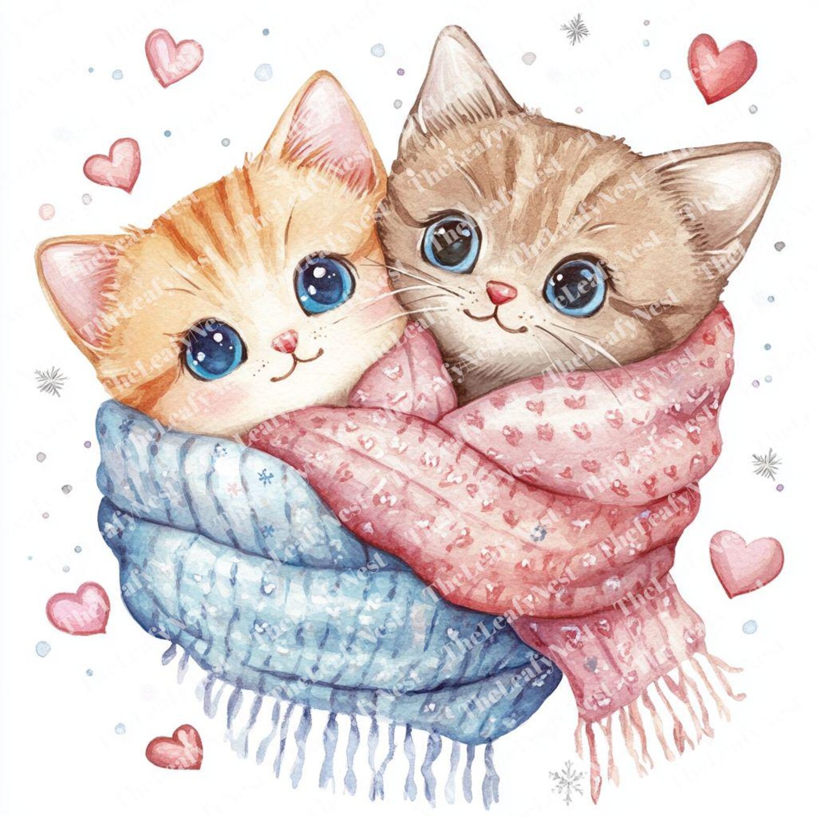 12 Cats in Love Clipart | Love Clipart | Valentine's Clipart ...