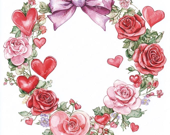 15 Clipart Valentine's Day Frame Printable Clipart Digital Download ...