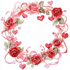 12 Clipart Valentine's Day | Printable Clipart | Digital Download ...
