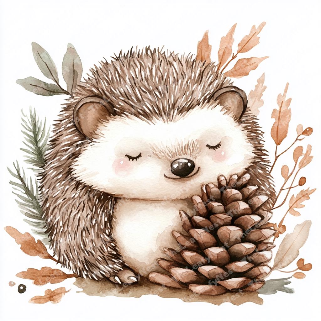 14 Forest Animals Clipart Bundle - Watercolor Illustrations for Nursery ...