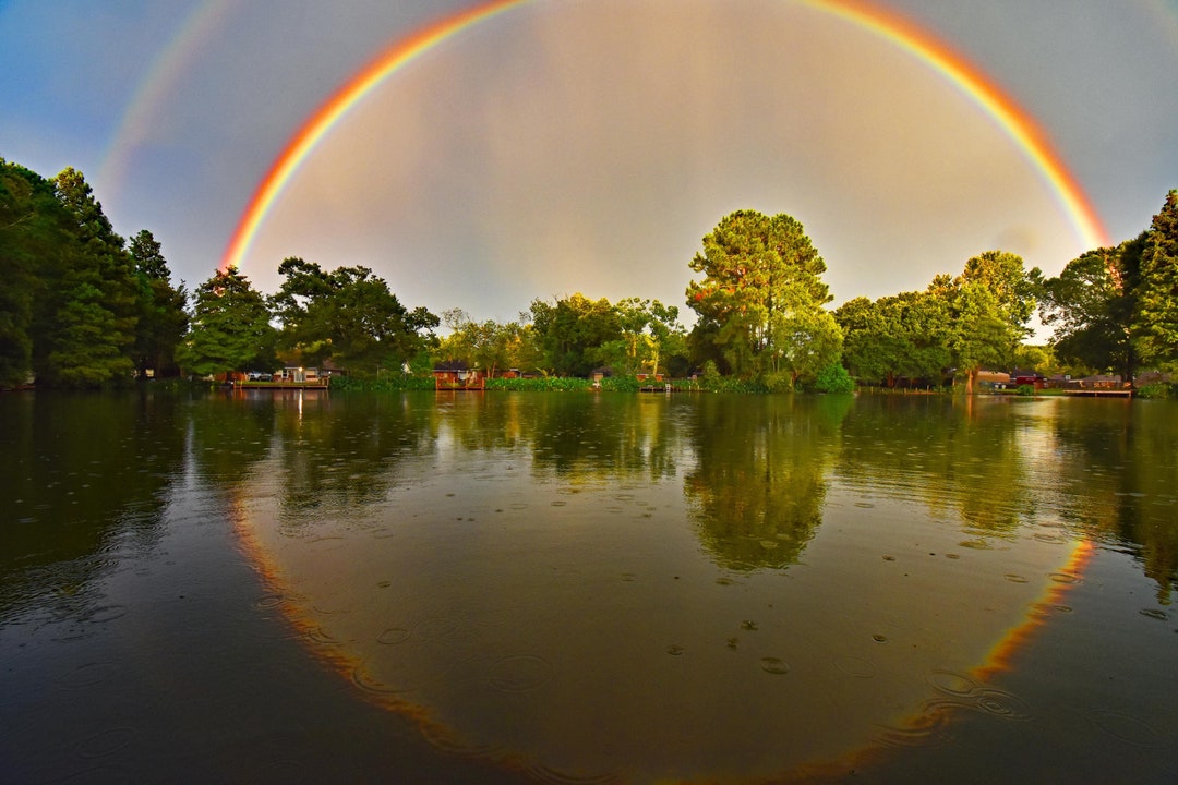 Chasing Rainbows: Capturing Stunning Pond Reflections While Racing a ...