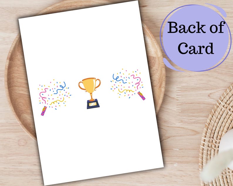 Well Done You Ran A Marathon Printable Card, Digital Greeting Card ...