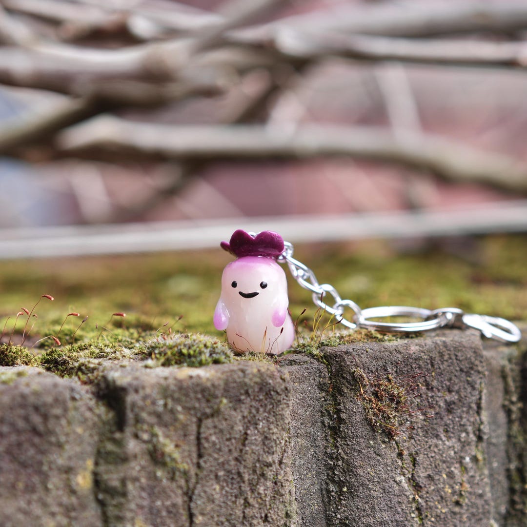 Adorable Mira Bloom Kawaii Keychain Cute Floral Charm - Etsy