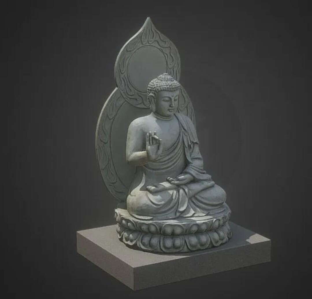 Buddha Bust - STL File for 3D Printing - Etsy