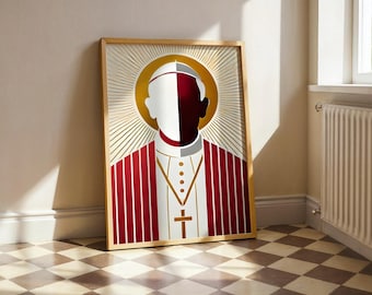 Saint John Paul II Matte Poster: Catholic Home Decor - Etsy
