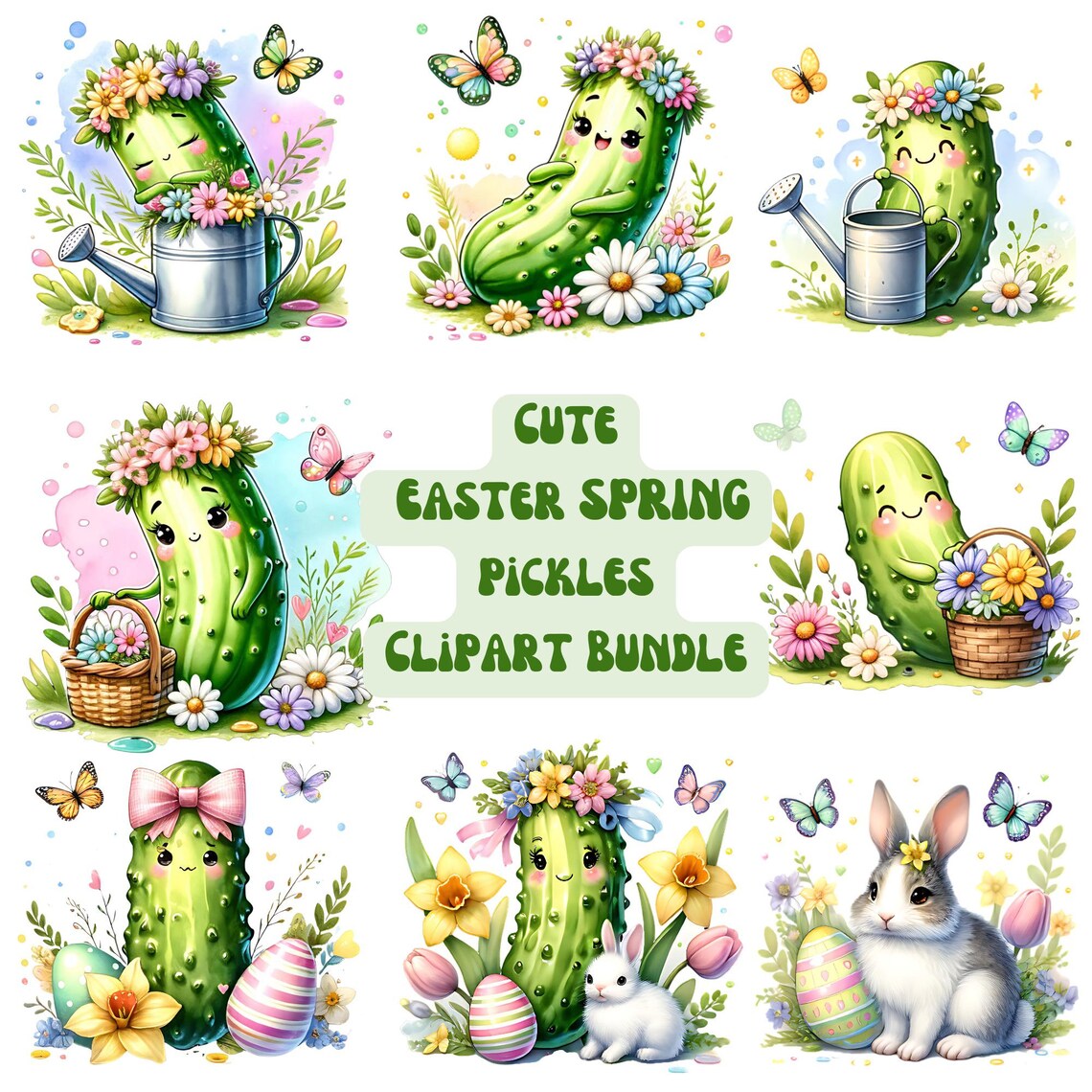 Pickle Shirt Png, Easter Pickle Clipart, Easter Pickle Bundle Png ...