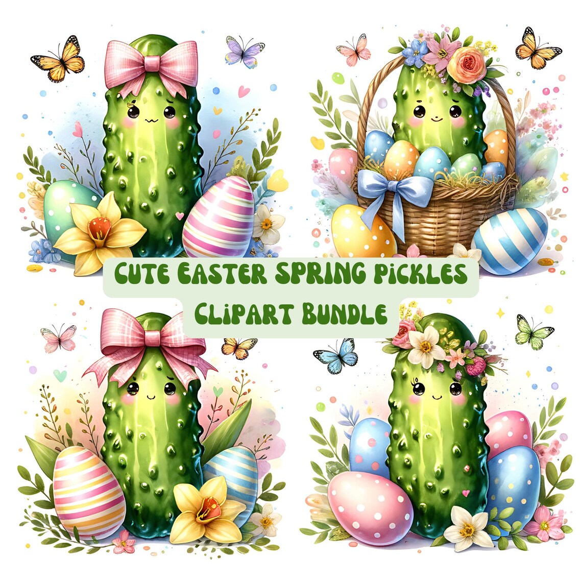Pickle Shirt Png, Easter Pickle Clipart, Easter Pickle Bundle Png ...