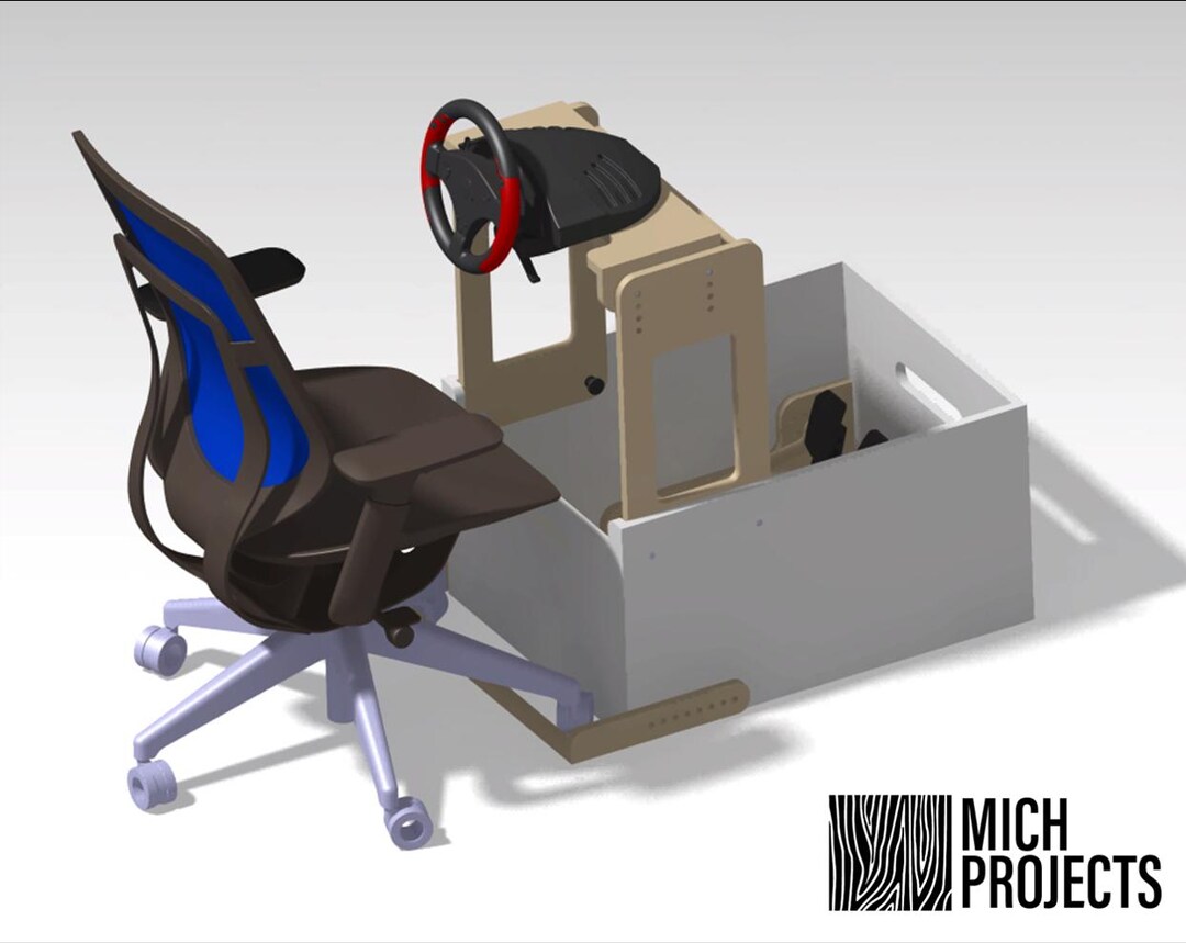 Wooden Sim Racing Box DIY - Etsy