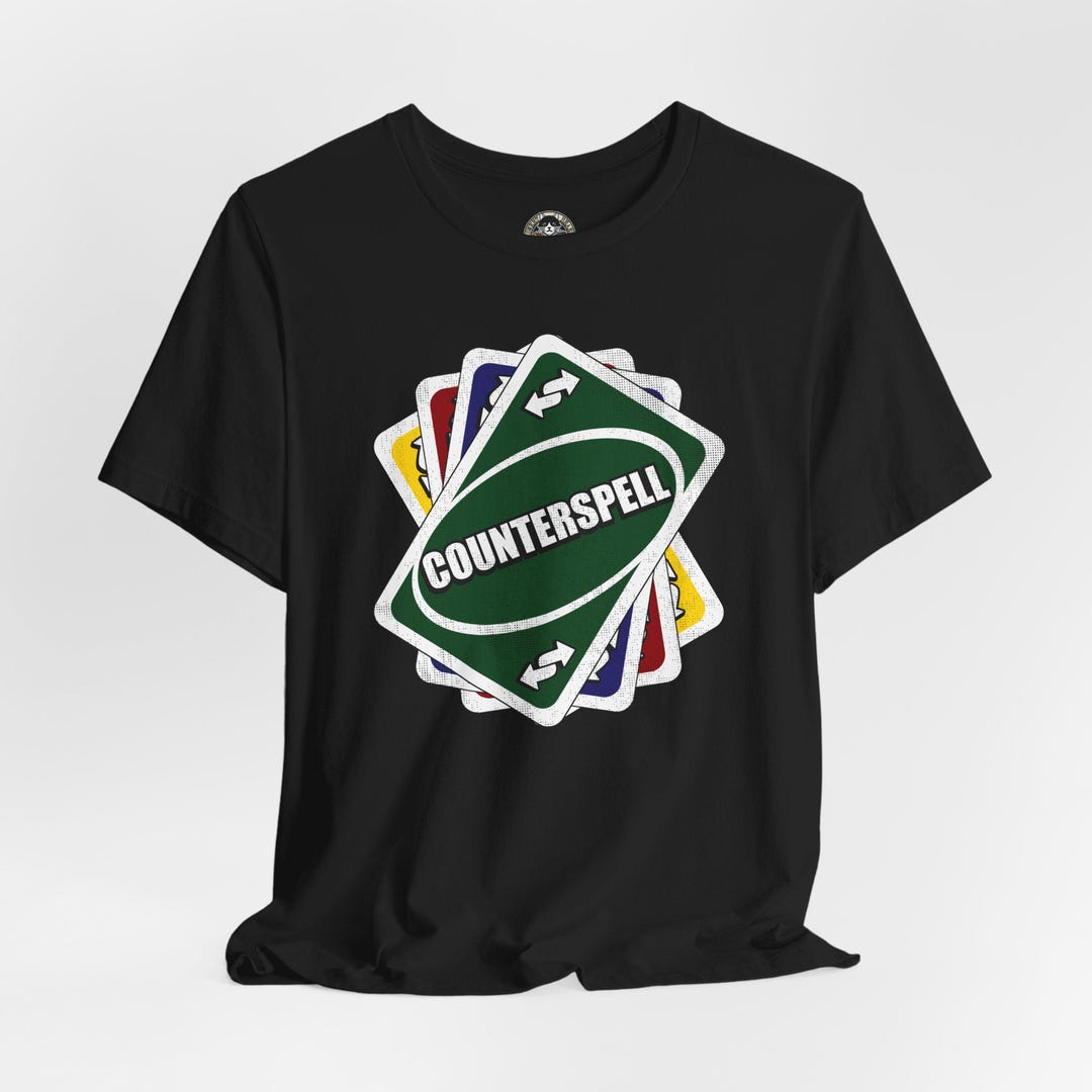 Wizard Class Counterspell D&D Tee | Funny Gamer Shirt for Gifts ...