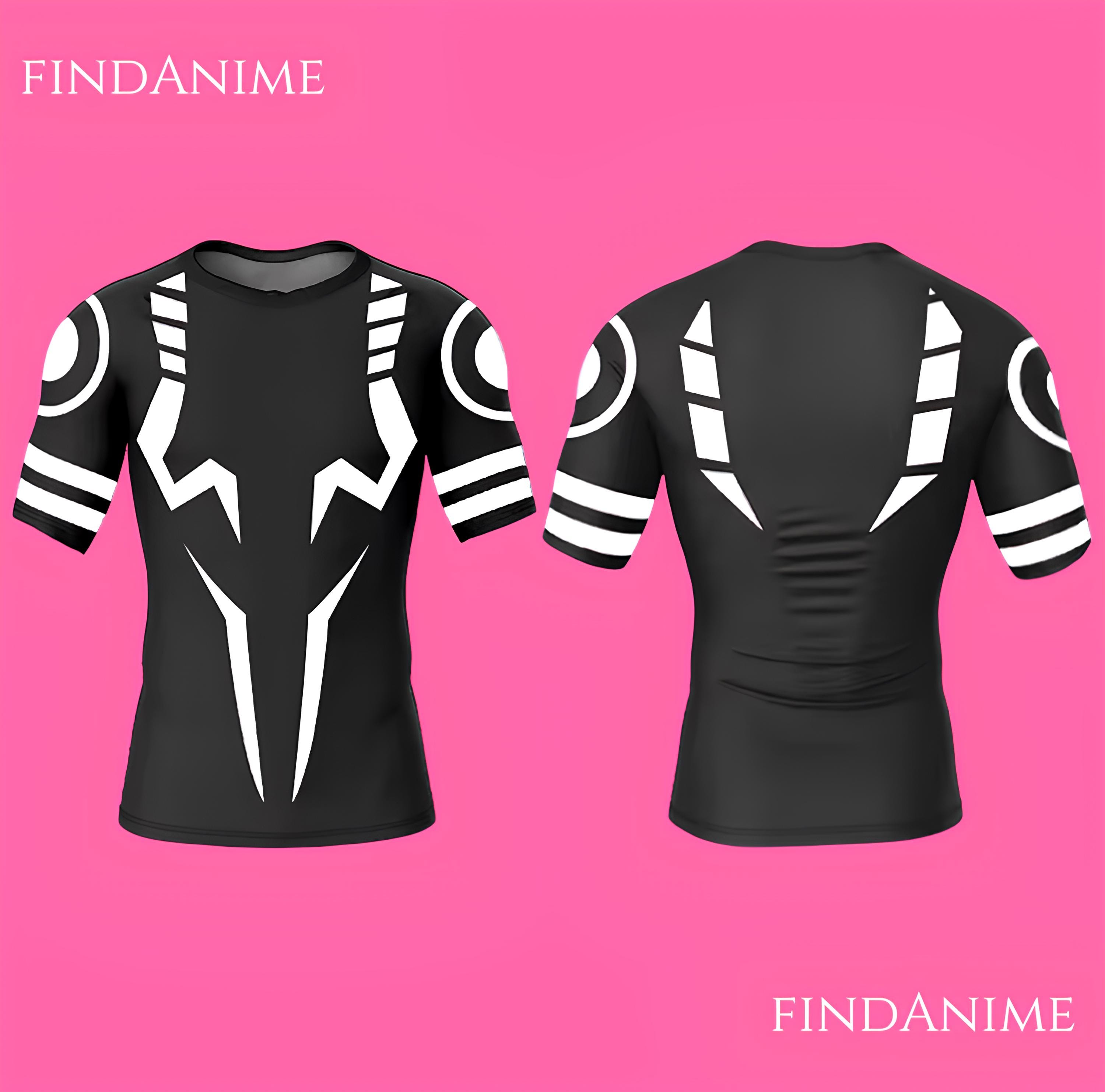 Anime JJK Sukuna Compression T-shirts,jujutsu Kaisen Ryomen Sukuna ...