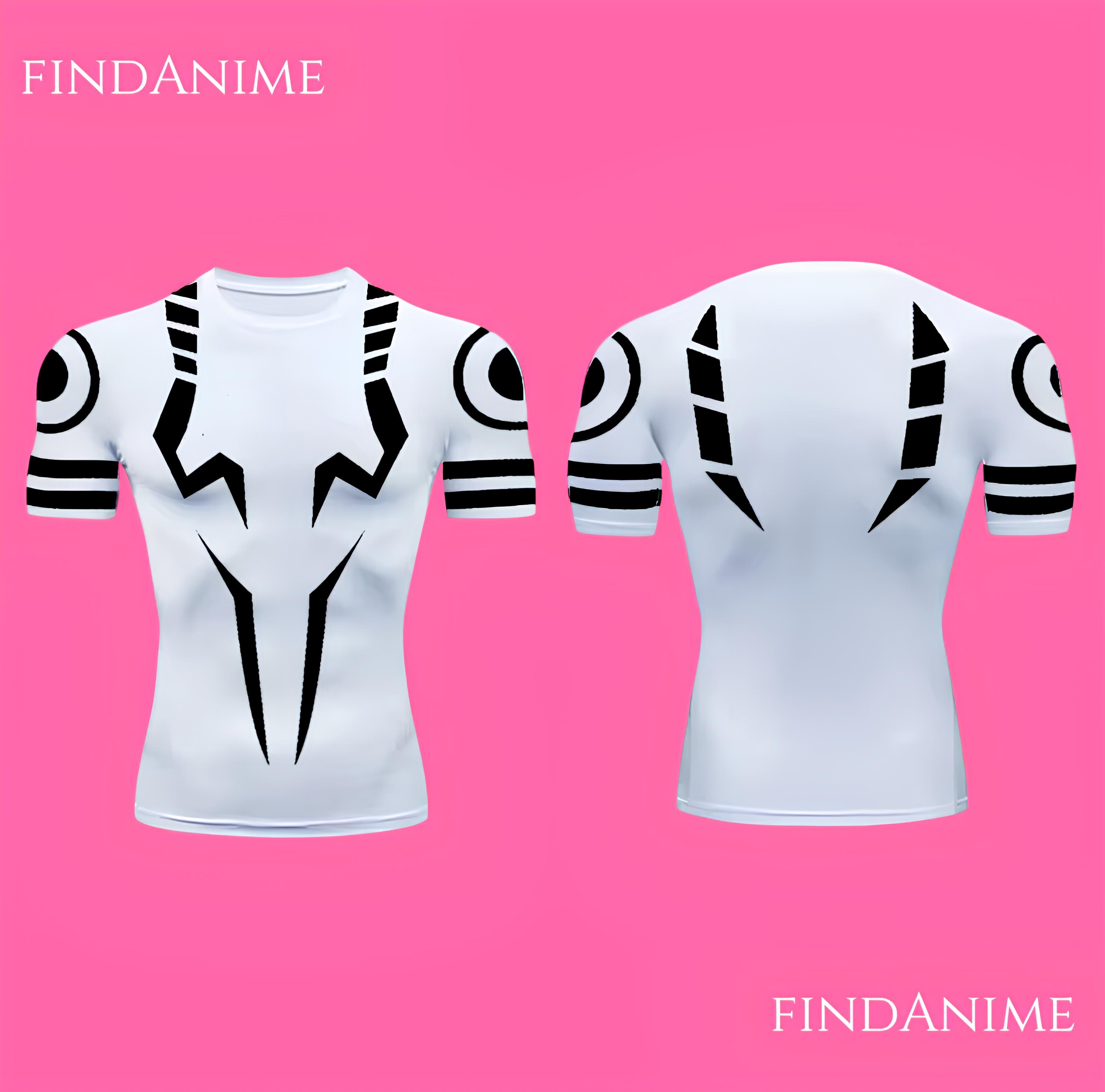 Anime JJK Sukuna Compression T-shirts,jujutsu Kaisen Ryomen Sukuna ...
