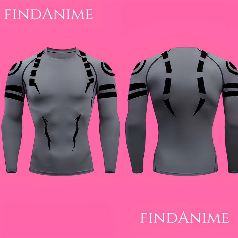 Anime Compression Shirt - Etsy