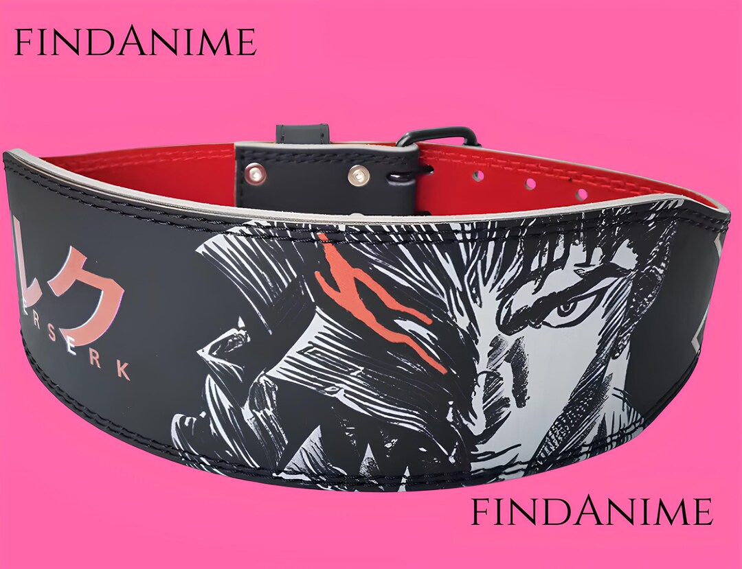 Anime Berserk Guts Gym Lifting Belt,anime Lifting Belts,bodybuilding ...