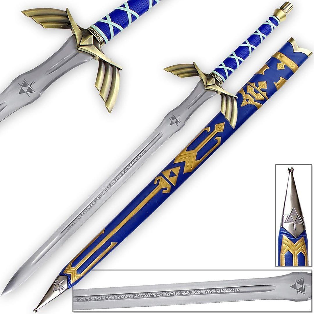 Fantasy Fan Delight: Handcrafted Zelda Replica Swords, Sword With ...