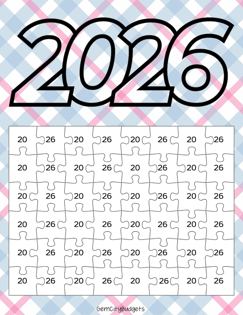 Welcome 2026 Saving Challenge Printable Book| Saving Challenges| Yearly ...