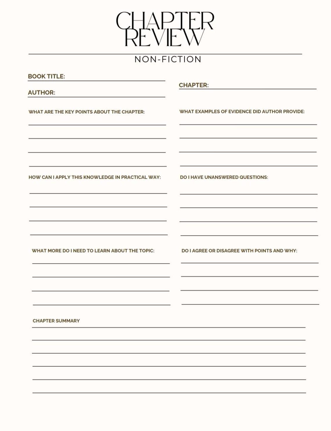 Book/chapter Review - Etsy