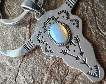 Western keychain | Etsy