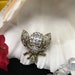 Vintage Rhinestone Bee Alive Brooch Pendant - Etsy