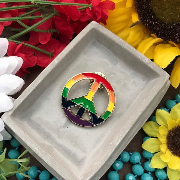 Peace Sign Pins - Etsy