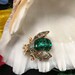 Vintage Rhinestone Bee Alive Brooch Pendant - Etsy