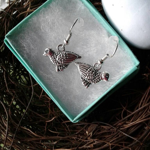 Quail Earrings - Etsy